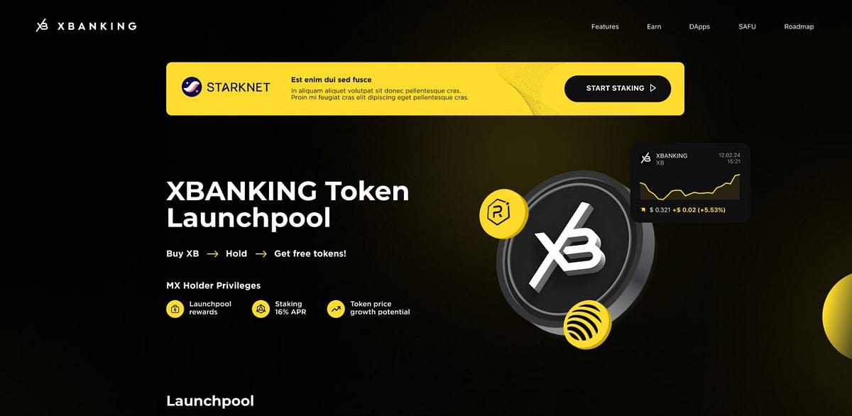Revolutionizing Crypto: XBANKING Launchpool Takes Off. | by Marvin Geoffrey | Medium