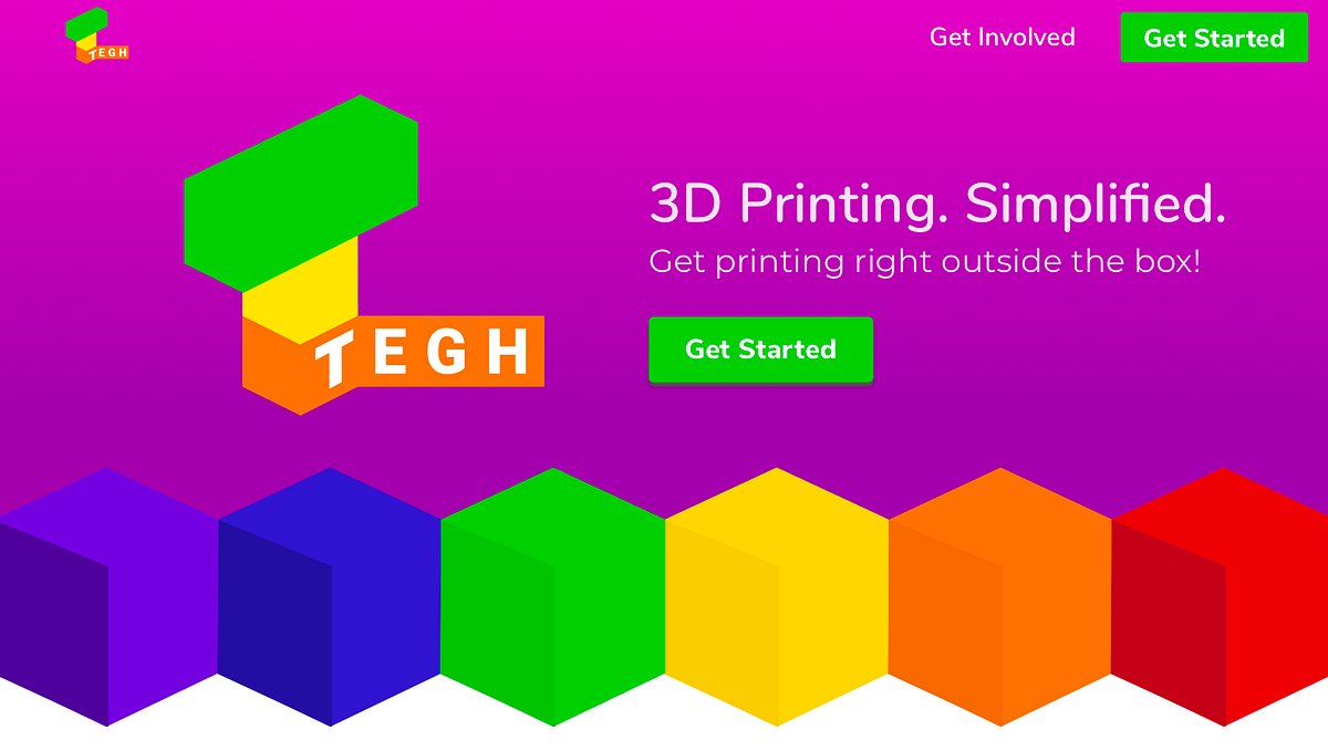 Tegh: Making 3D printing more accessible | by Sebastian Mendez | Medium
