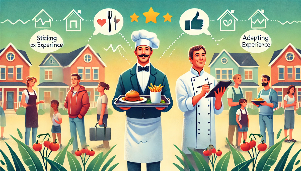 The Tale of Two Cooks: A Lesson in Product & Service Acceptance (Based ...