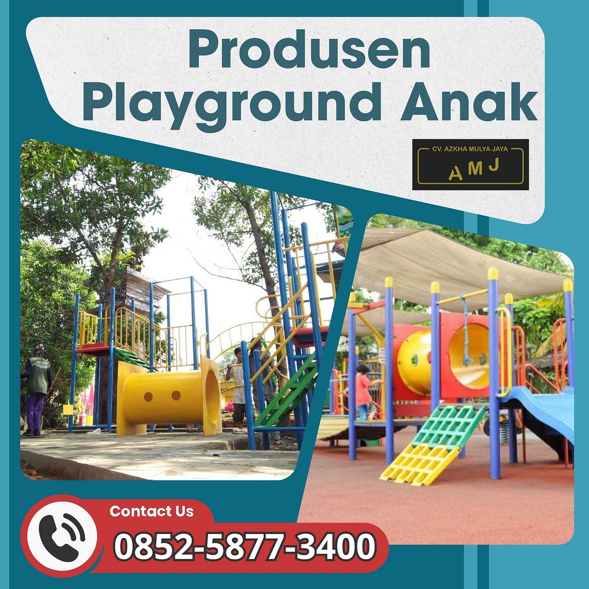 WA 0852–5877–3400, Produsen Playground Anak di Kediri, Produsen Mainan Besi Taman di Kediri ...