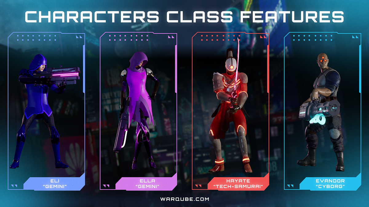 ⚔️Characters Class Features - WarQube - Medium