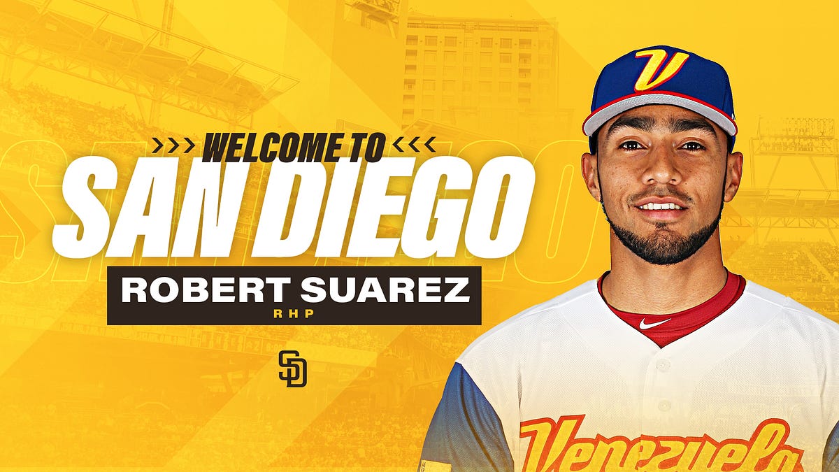 Padres Sign RHP Robert Suarez to One-Year Contract | by FriarWire ... Padres Sign RHP Robert Suarez to One-Year Contract | by FriarWire ...