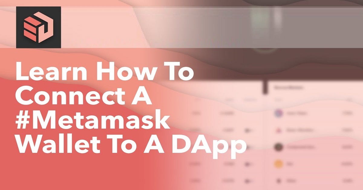 How can we manually connect a dApp with MetaMask Wallet? | by CurrencyN | Medium