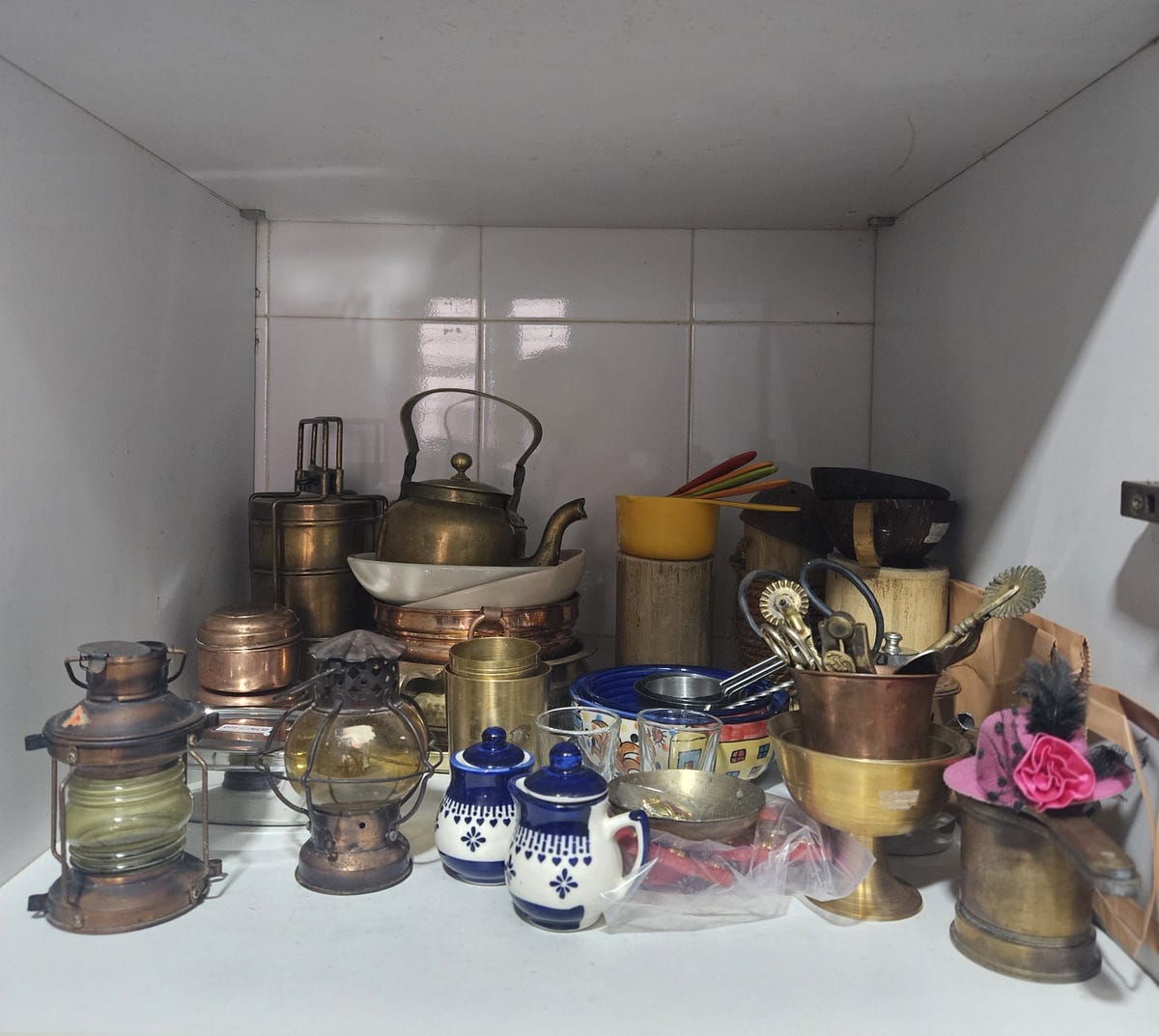 Clutter in a Kitchen Shelf - My Creative Corner | by Surekha ...