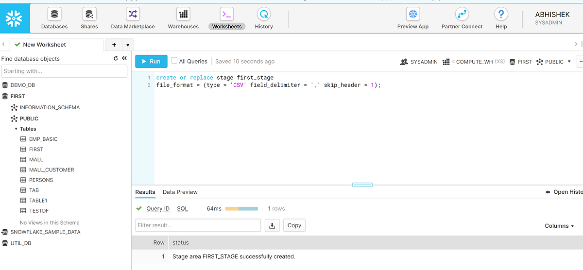 Integration between Python/FastAPI and Snowflake | by Abhishek ...