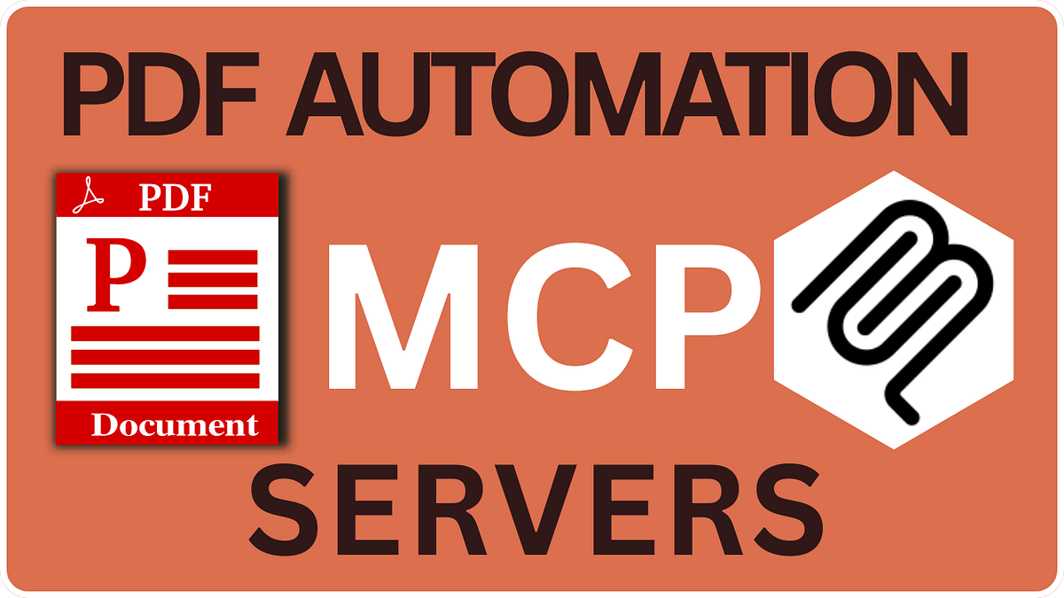 9 PDF MCP Servers That Eliminate Your Document Headaches For Good | by ...