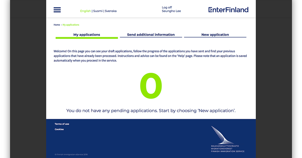 Finnish Immigration e-service reinvented — EnterFinland.fi | by Seungho ...