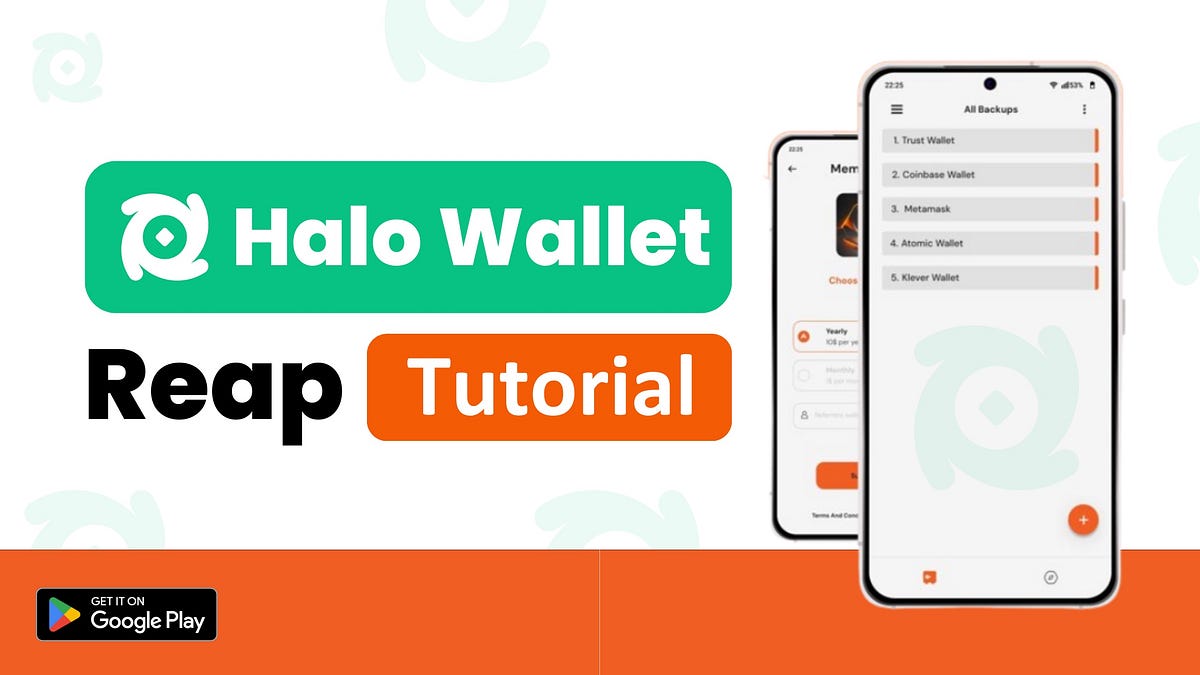 Backing up your Halo Wallet Seed Phrase using REAP | by April Token ...