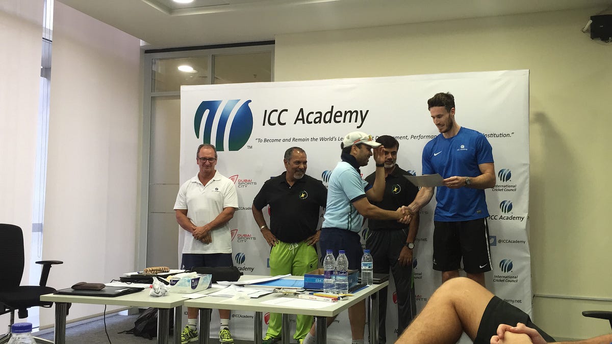5 days of invaluable level 2 cricket coaching at ICC Global Cricket ...