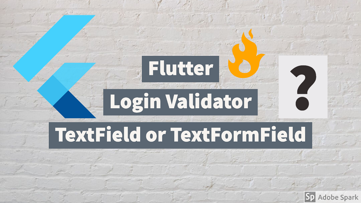 Flutter Login Page Validator Made Easy 🔥 . | by Mahesh Sharma | Dev Genius
