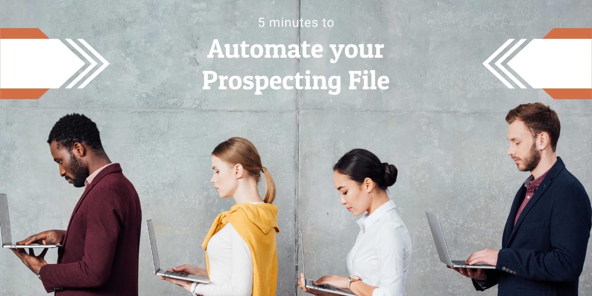 5 minutes to automate your prospecting file | by Dominique Silvestre ...