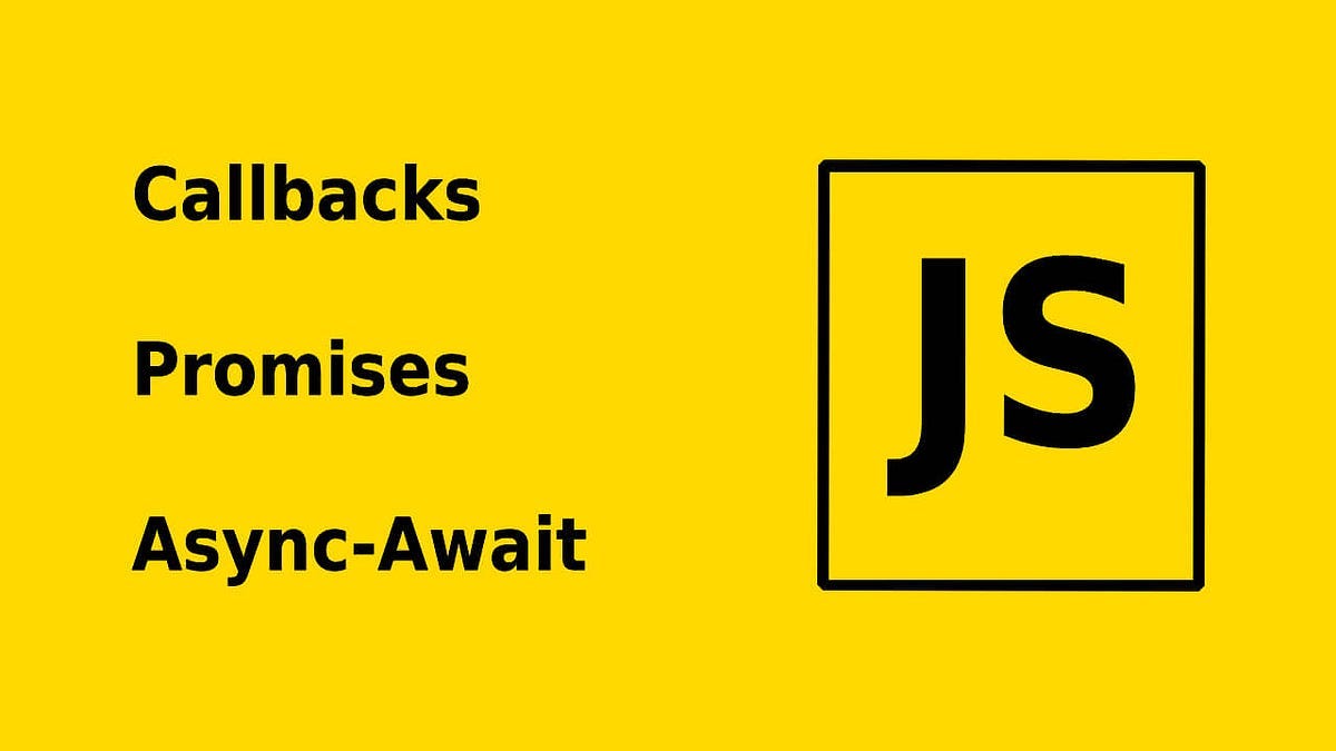 Javascriptte Asyncawait Nedir Asyncawait Modern Javascript By