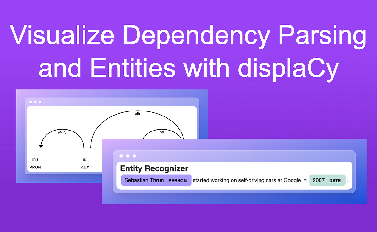 Visualize Dependency Parsing and Entities with displaCy | by Fabio Chiusano | Generative AI | Medium
