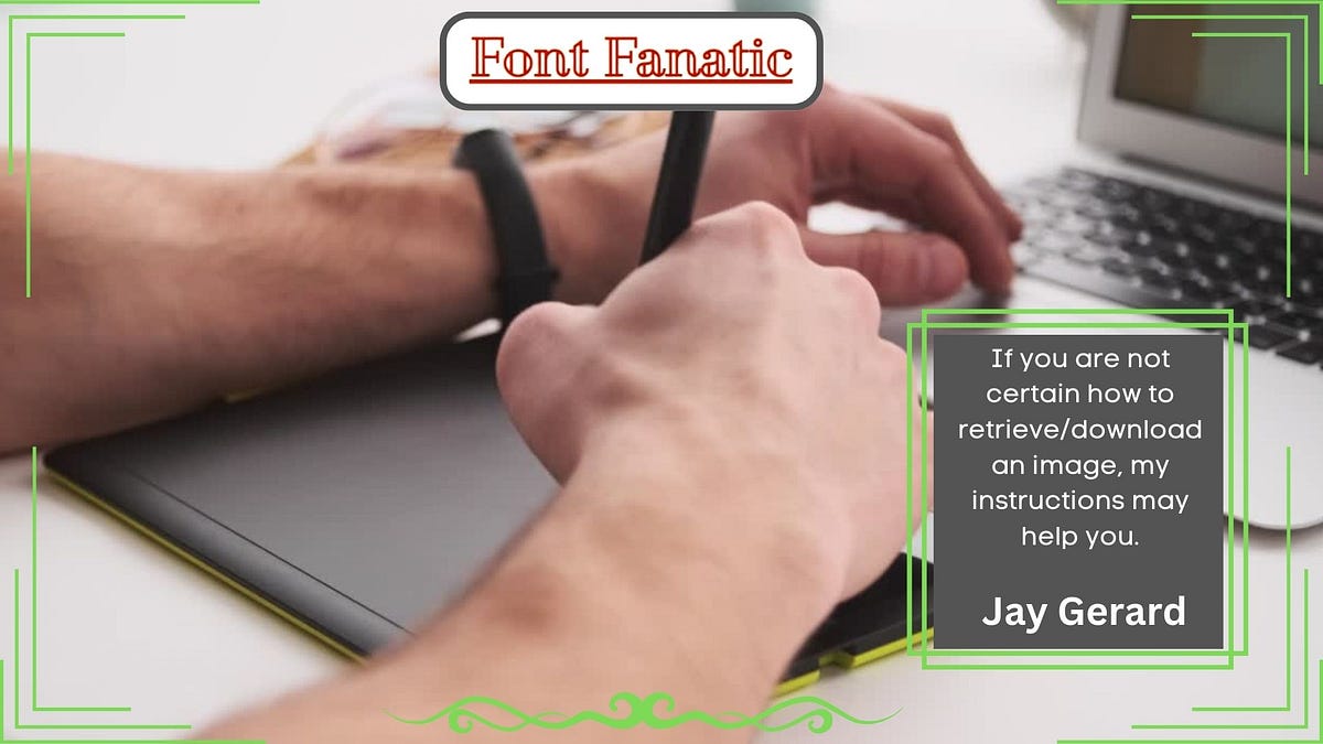 Online Custom Fonts for Greeting Cards - Font Fanatic - Medium