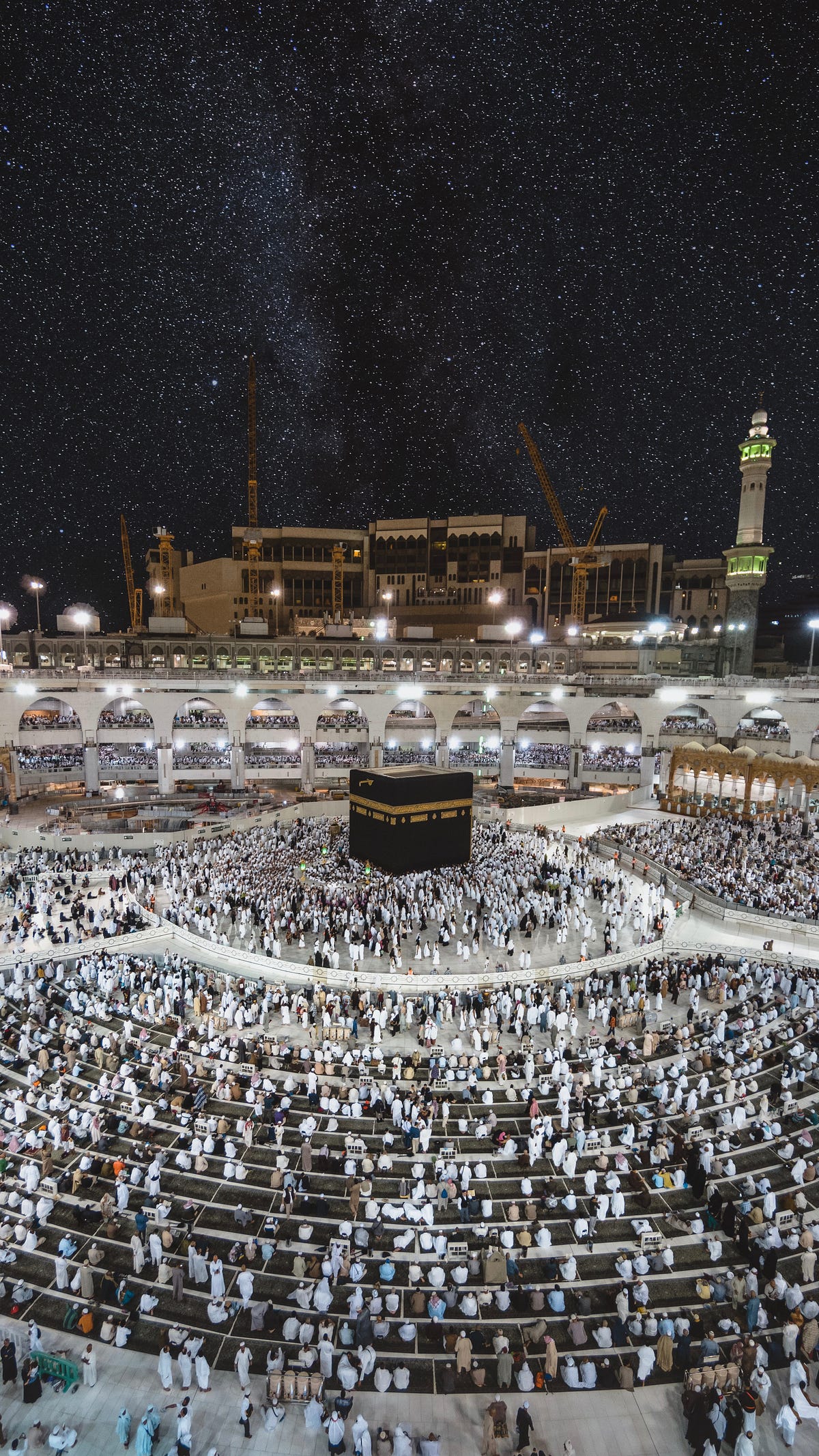 Kaaba Wallpaper At Night