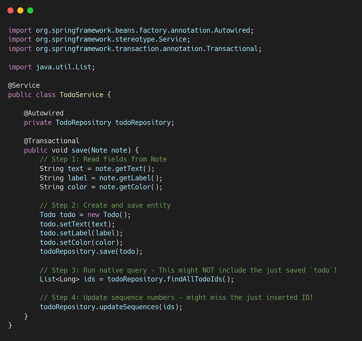 Running a Native SQL Query after a JPA Save doesn’t work as you expect! | by Sriram Kumar ...