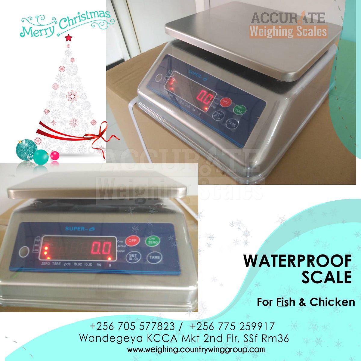 digital Heavy-duty waterproof scale with Hygienic design ...