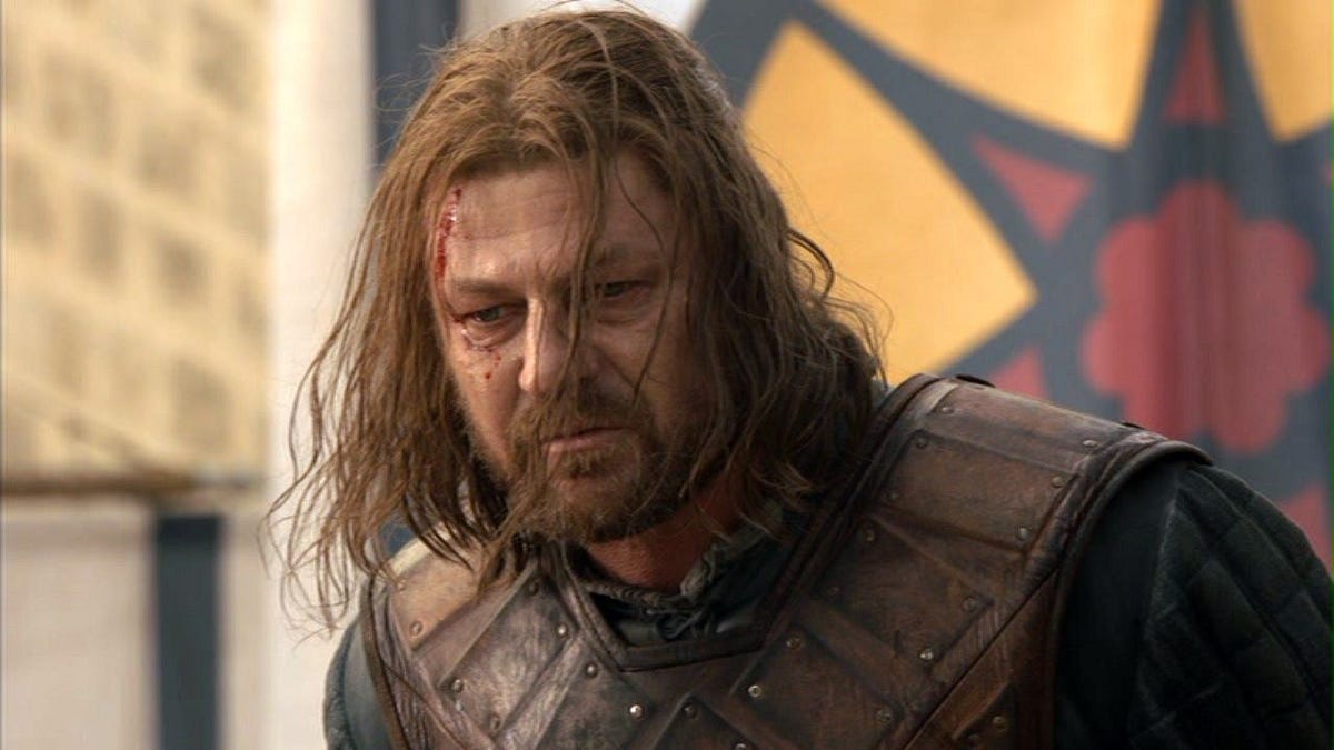 Ned Stark Wasn’t Honorable — He Was a Coward and a Hypocrite. And That ...