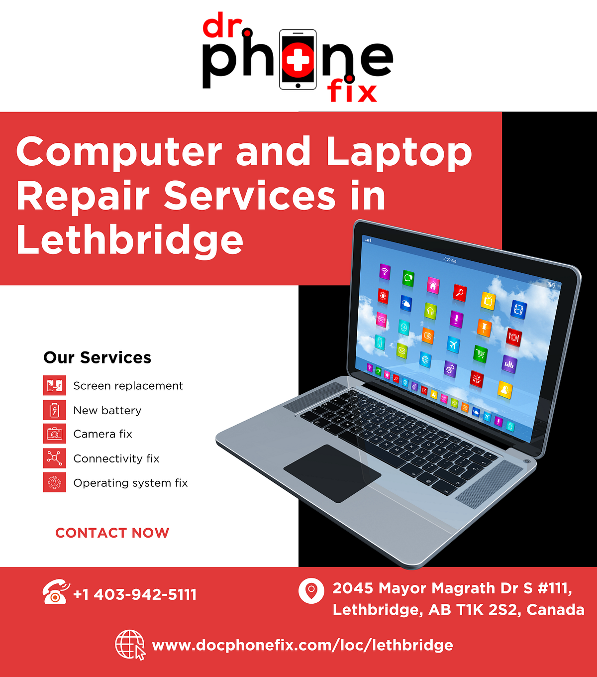 Computer Repair Lethbridge | Laptop Repair Lethbridge | Dr Phone Fix ...