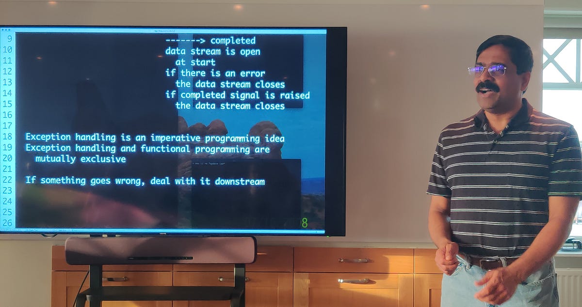 Reactive programming explained. This post aims to explain what reactive ...
