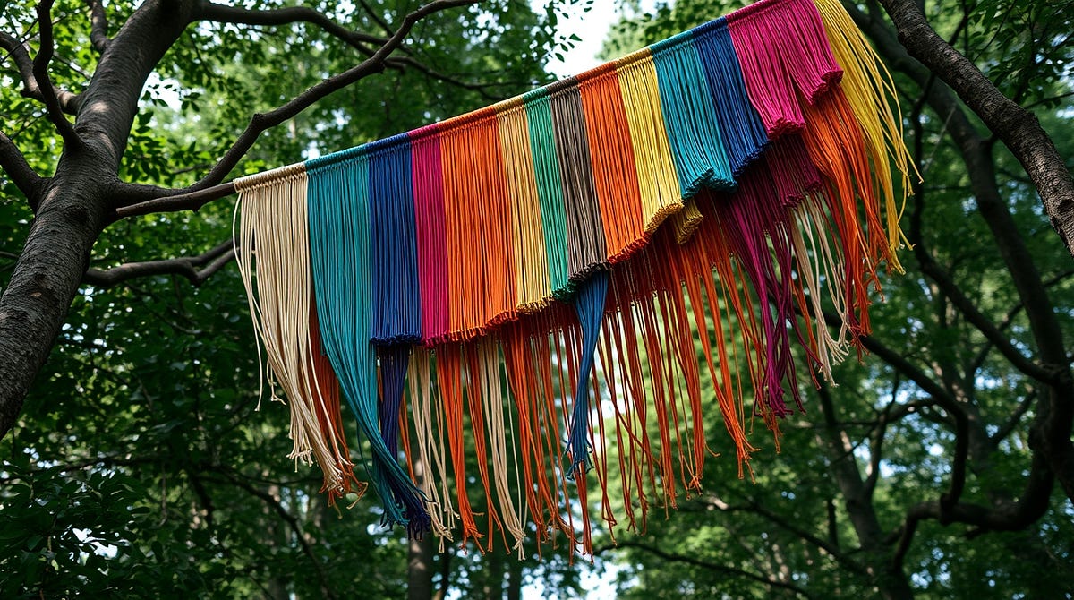 The Thread of Becoming. Life begins as an empty loom, Threads… | by ...