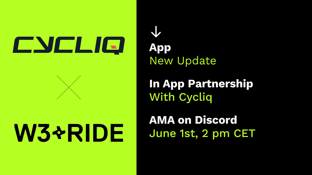 LOG BOOK 2023 / W.22. Latest App update, next in-app… | by W3:RIDE | Medium
