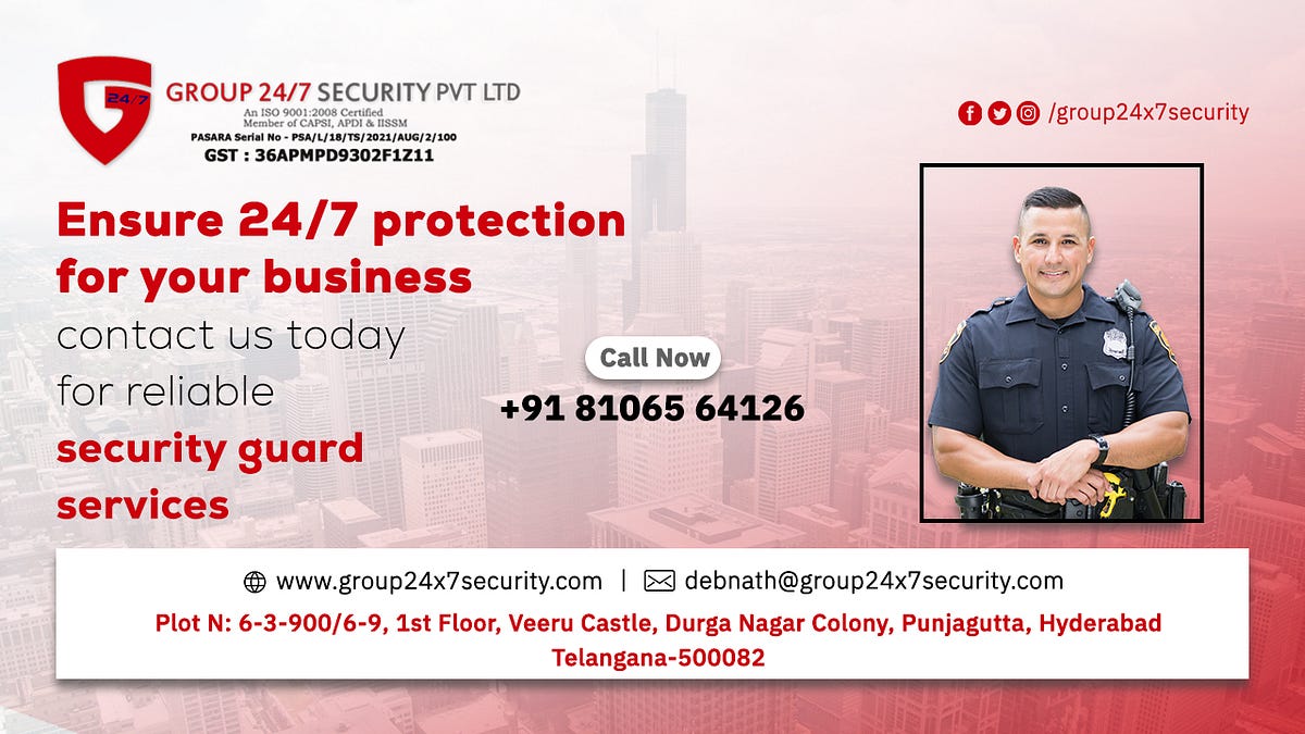 How to Choose the Right Corporate Security Solutions in Hyderabad | by Group 24/7 Security ...