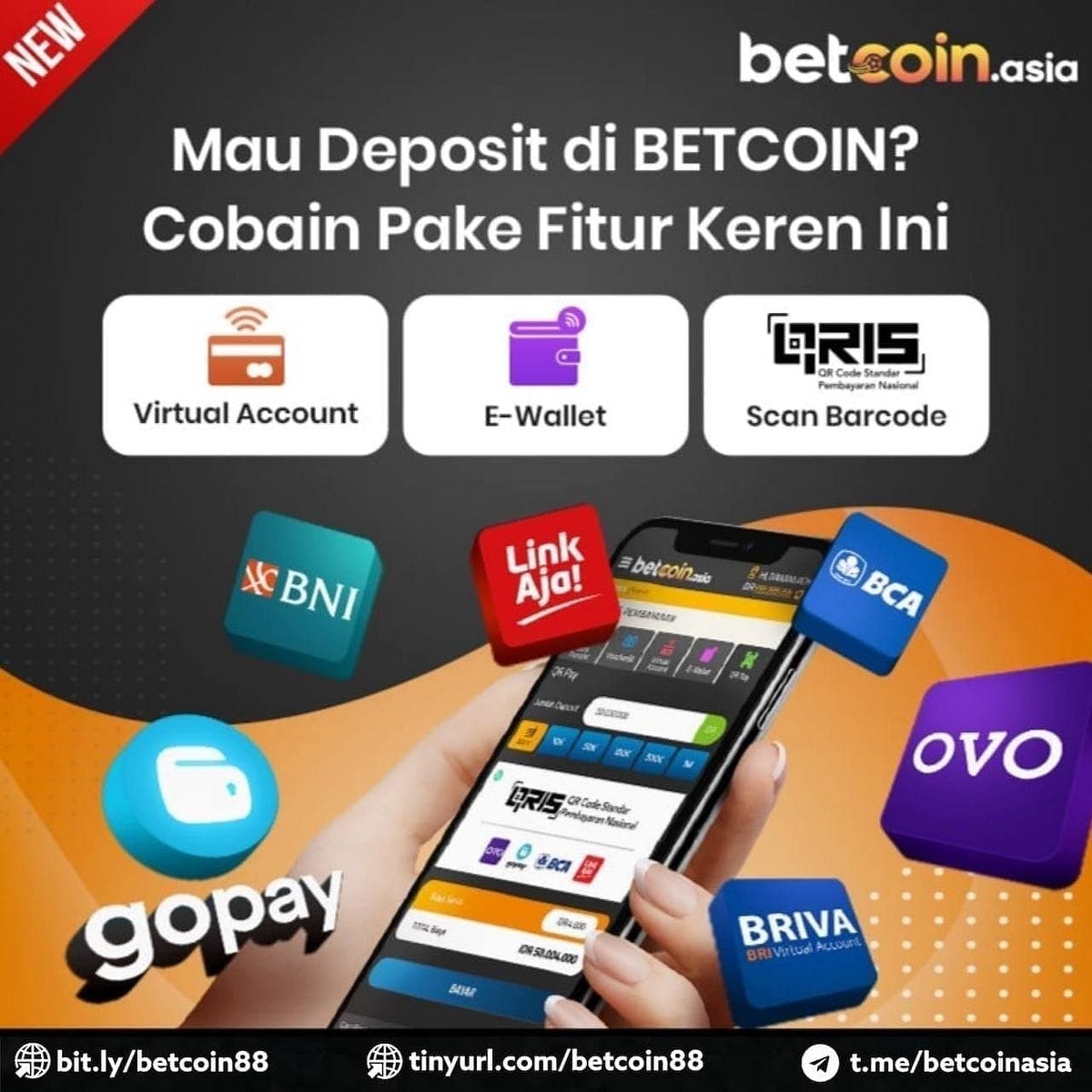 AMAN,CEPAT,MUDAH & BANYAK PILIHAN TRANSAKSI - BETCOIN ASIA - Medium