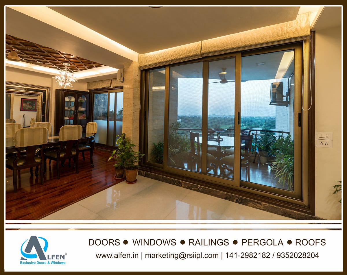 Aluminium Sliding Door. Alfen’s Aluminium Sliding Door… Door… | by ...