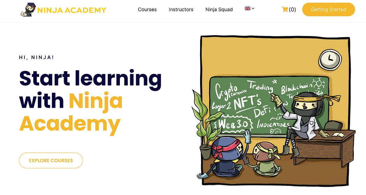 Ninja Academy: Top-Notch Web3 Education | by Ninja Squad | Medium