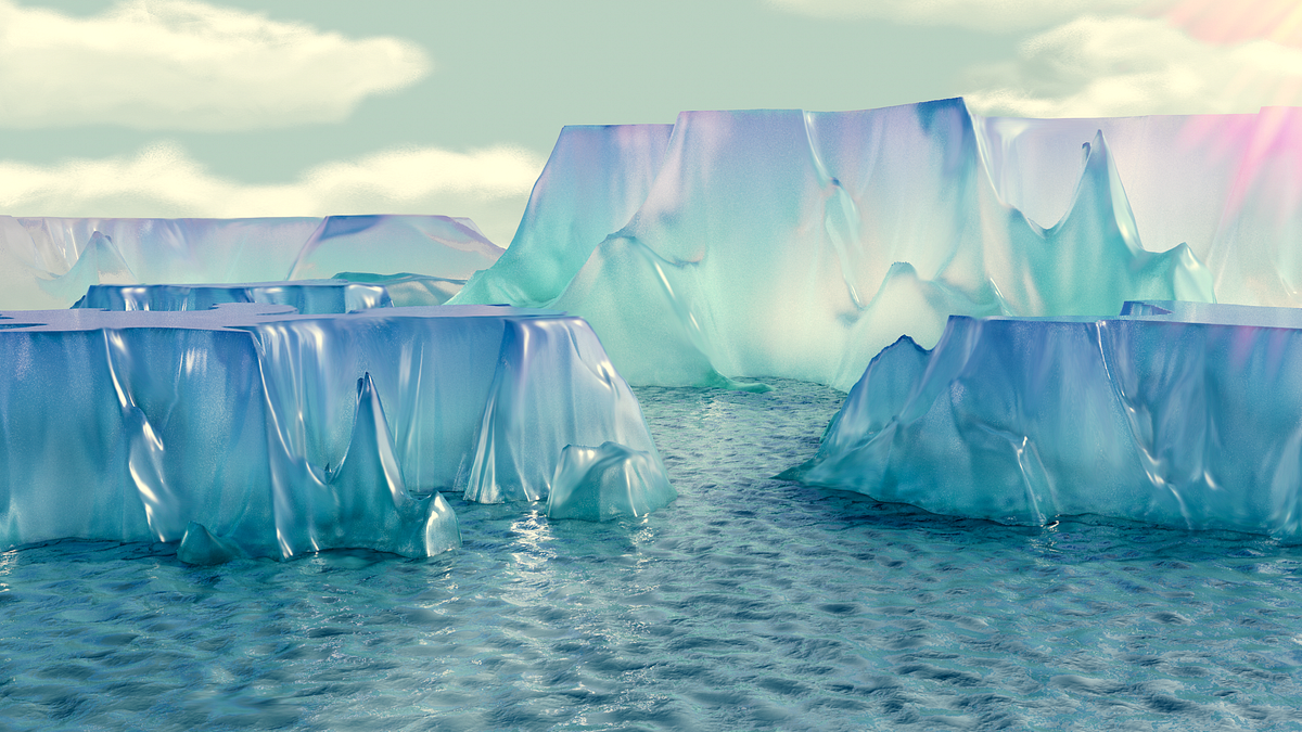 Glacier Biome. Sitting on top of a vast icy ocean, the… | by Kitsumon ...