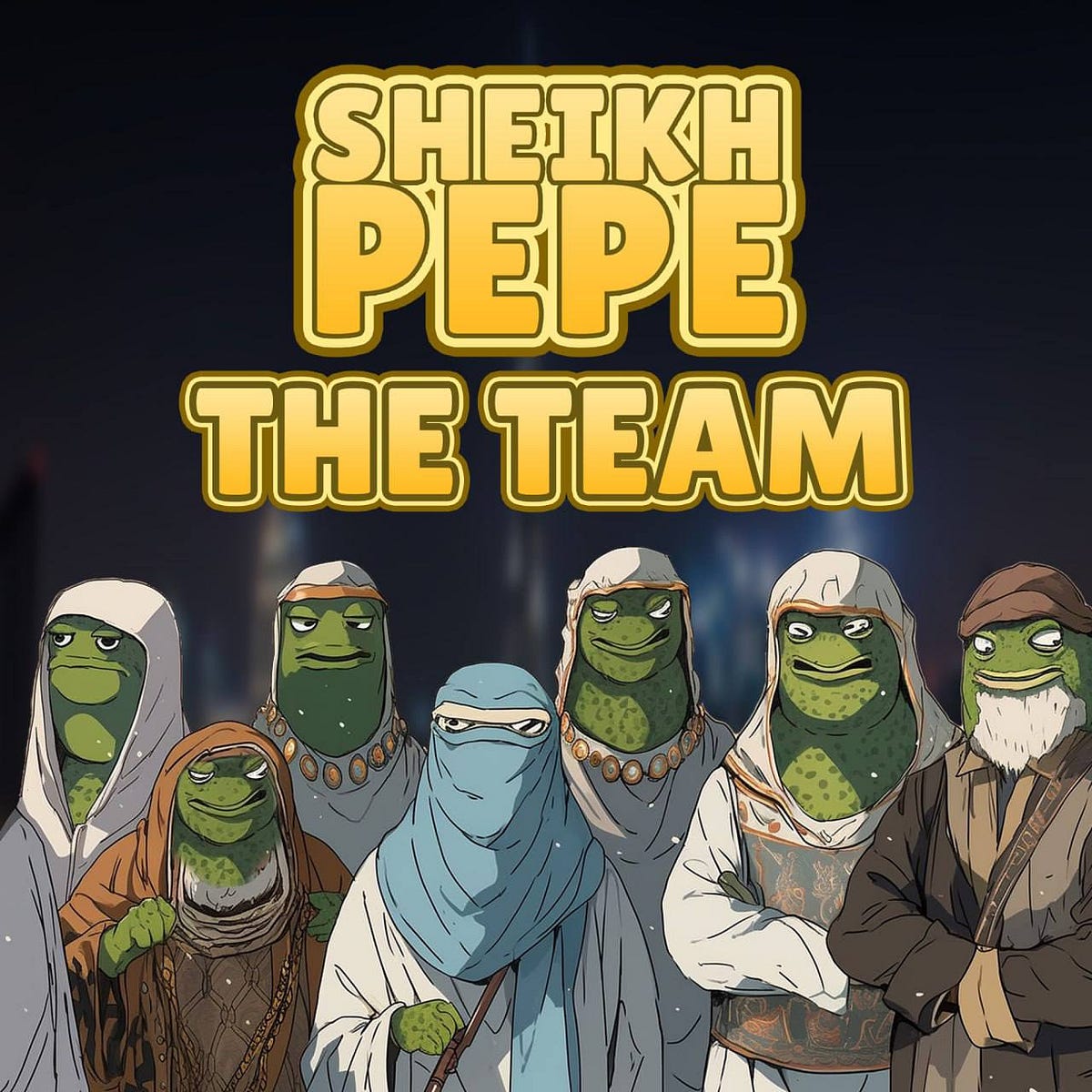 The Team!. Group of Degens with a strong network… | by Sheikh Pepe ...