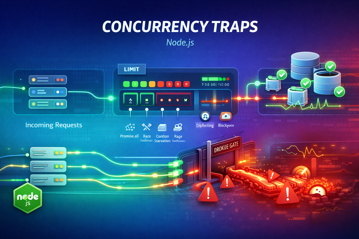 The 9 Node.js Concurrency Traps Seniors Still Hit | by Duckweave | Jan, 2026 | Medium