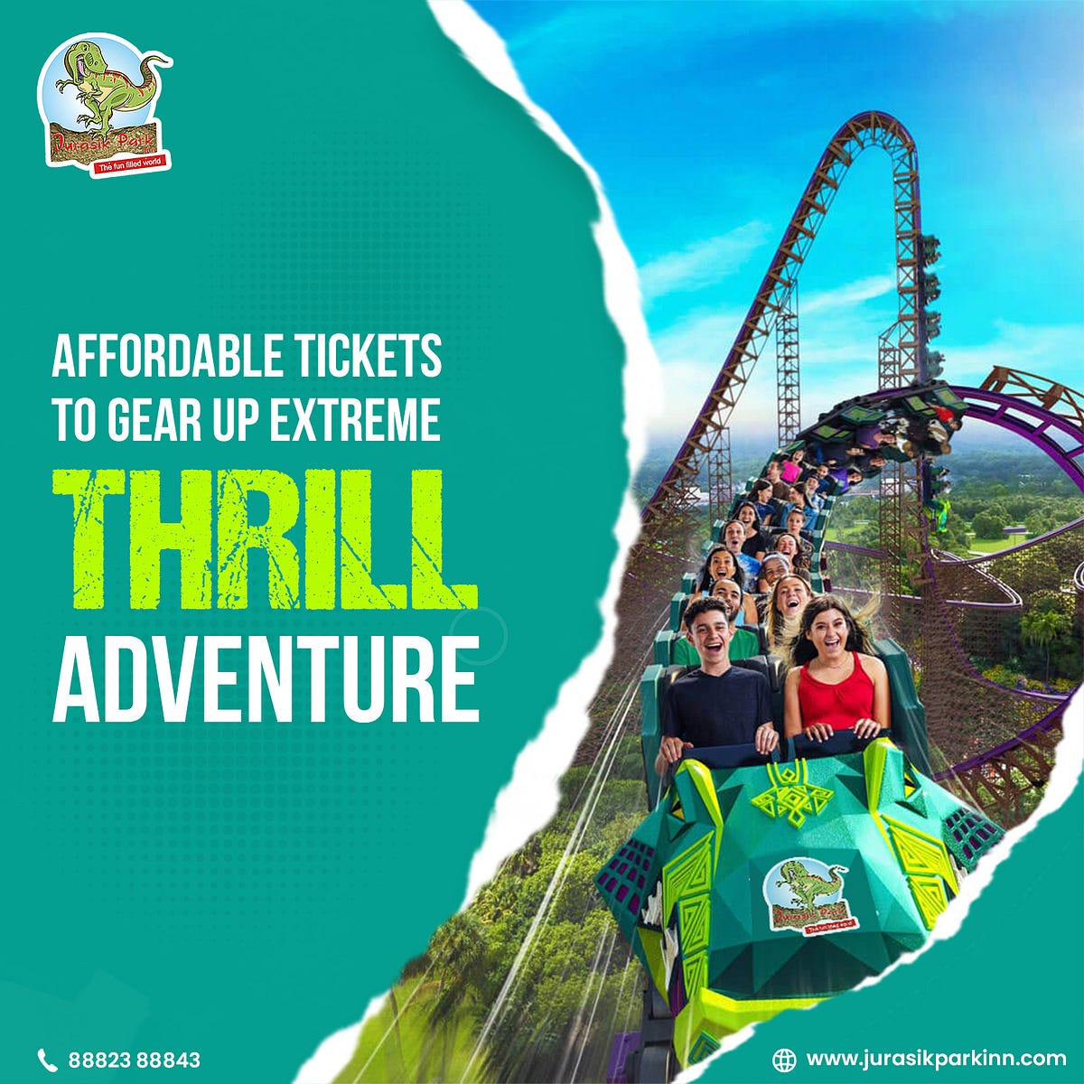 Affordable Tickets to Gear Up Extreme Thrill Adventure - Jurasikpark ...