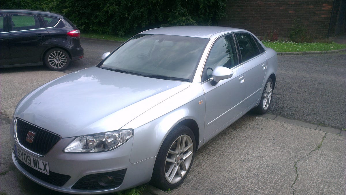 Samatha is clean once more its a SEAT Exeo 2.0 | by Paul Raymond Gallant | Medium