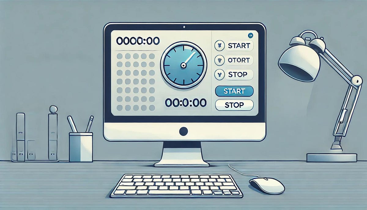 Build a Time Tracking App with Tkinter and Pygame | by Florian Zeba | Jan, 2025 | Medium