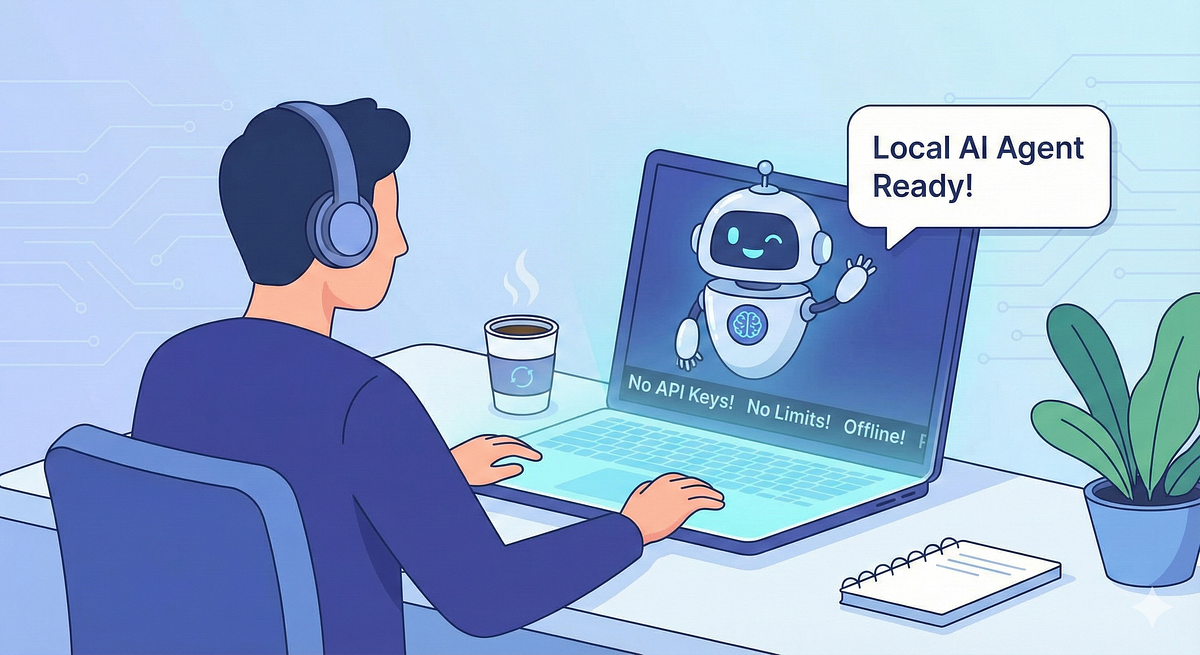 Building A Zero Cost Ai Agent That Runs Locally In Your Laptop By