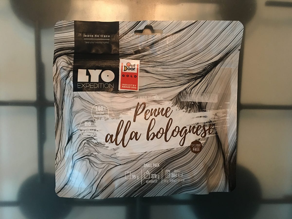 Їжа для походів: Lyo Expedition — Penne alla Bolognese 2018 | by Dmytro ...
