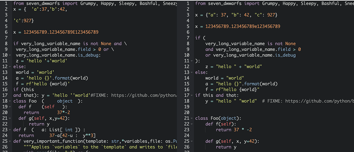This Python package cleans your code! | by Manpreet Singh | Medium