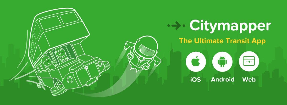 Citymapper goes farther. through design thinking. | by Wontse Prats ...