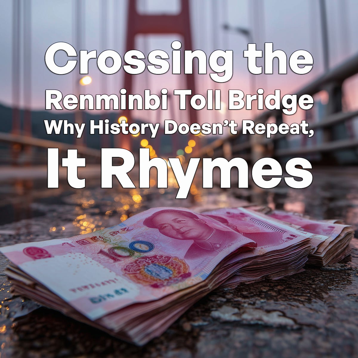 Crossing the Renminbi Toll Bridge | by BobbyGiggz | Jan, 2026 | Medium