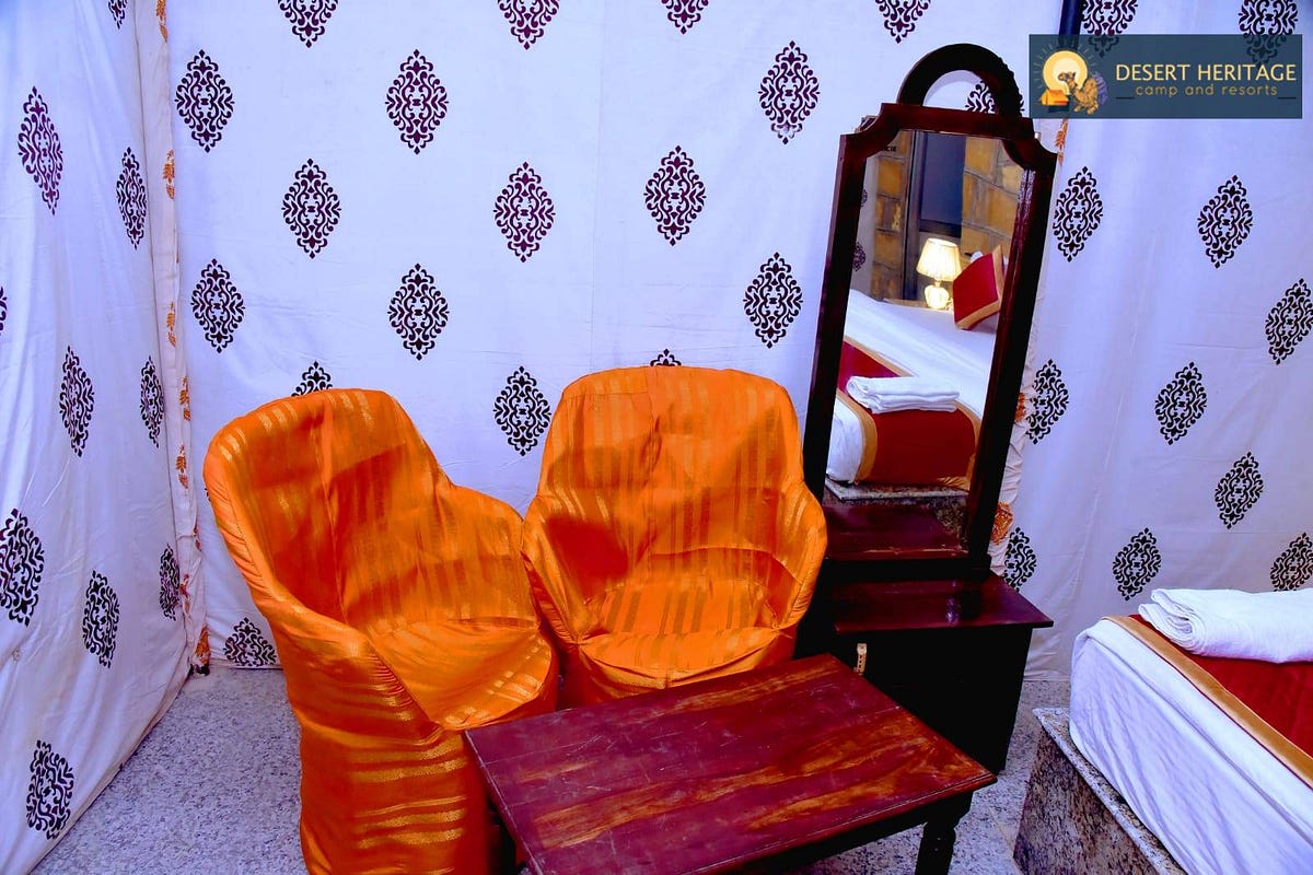Tents in Jaisalmer - Dodesertheritagecampandresort - Medium
