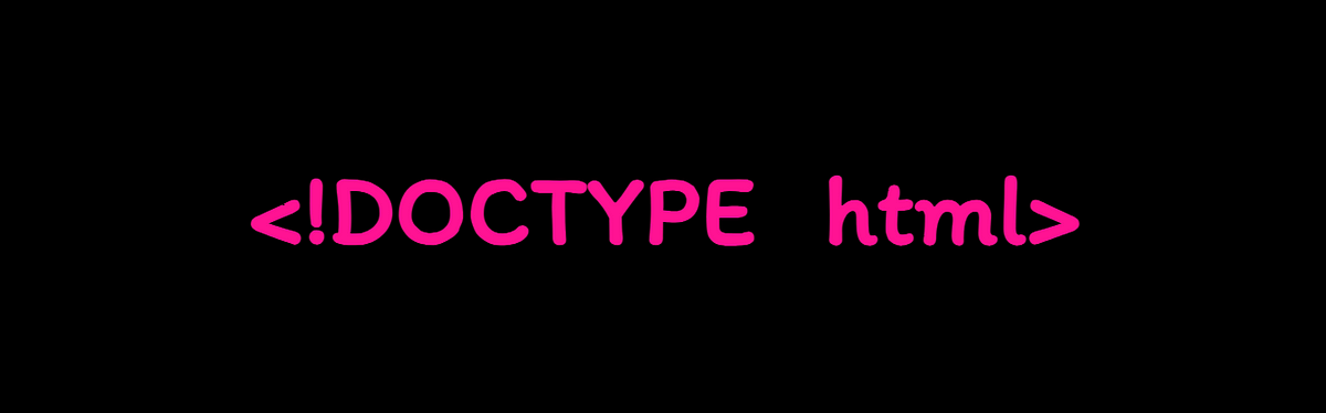 The Role Of The Doctype Declaration In Html By Liuxuelian Medium