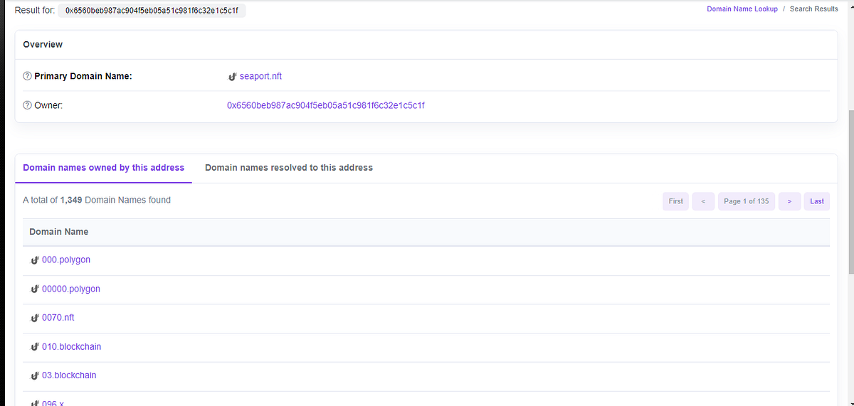 Etherscan and Polygonscan Integration: A Game Changer for Unstoppable Domains | by NFT DOMAINS ...
