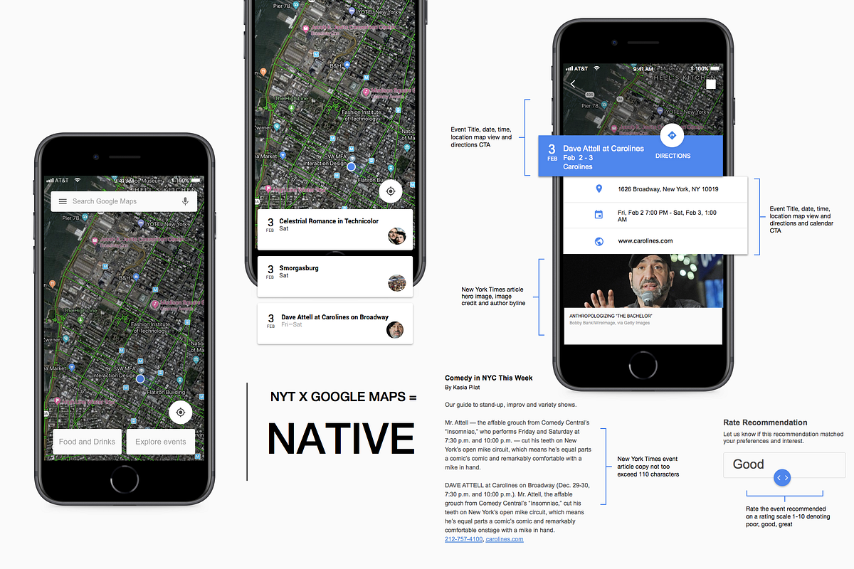 New York Times x Google Maps: UX Case Study | by Jason Branch | NYC ...