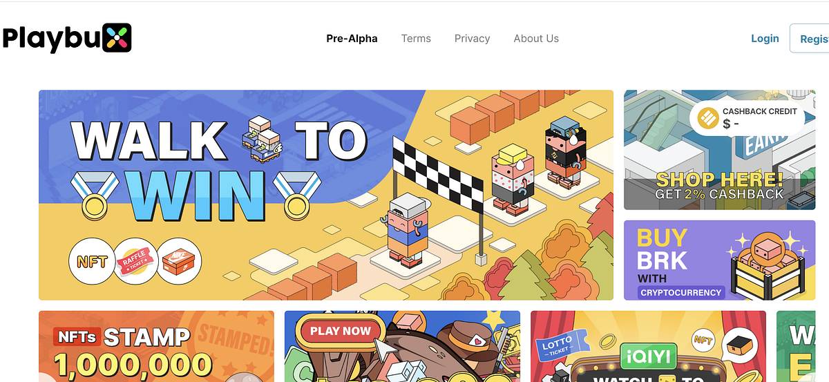 4美分就能参与币安labs投资的项目-Playbux-NFT元素玩赚元宇宙平台 - LifeGame - Medium