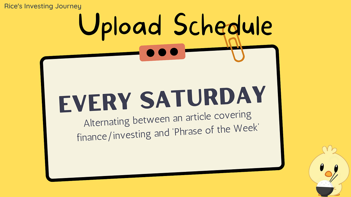 Changes to my Upload Schedule. Hey everyone! This article is to update ...