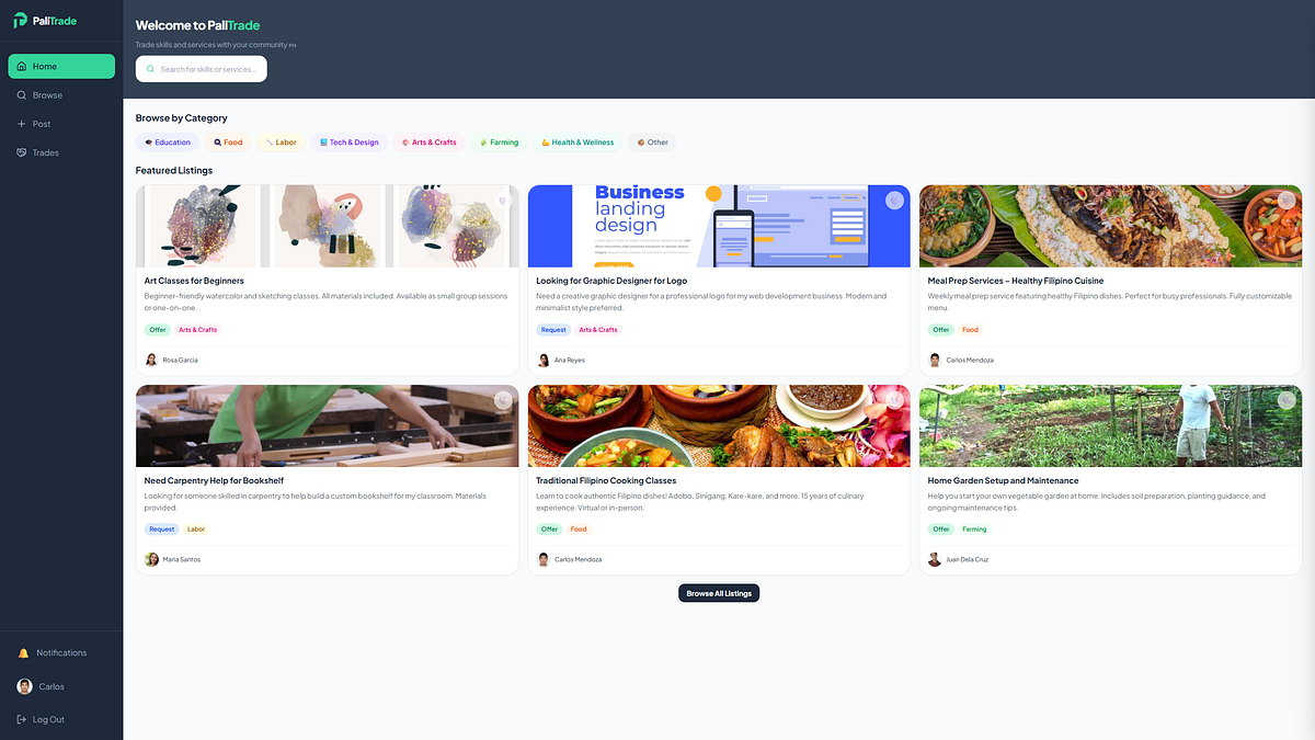 I Built a Skill-Bartering App for Filipinos | by Johnn Brachuz A. Manda ...