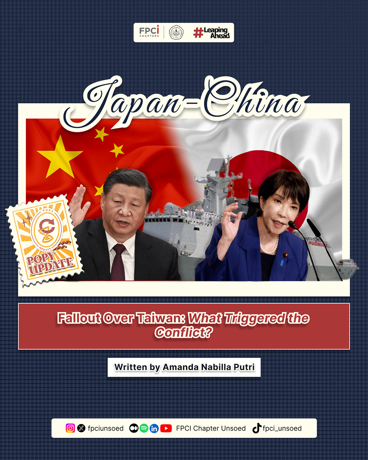 Japan-China Fallout Over Taiwan: What Triggered the Conflict? | by FPCI ...