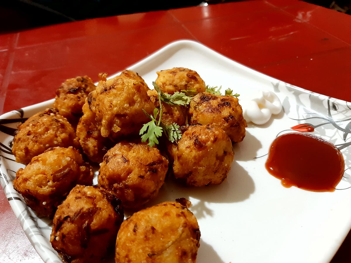 Crispy fried Rice balls with vegetables | by Dollybanerjee | Medium